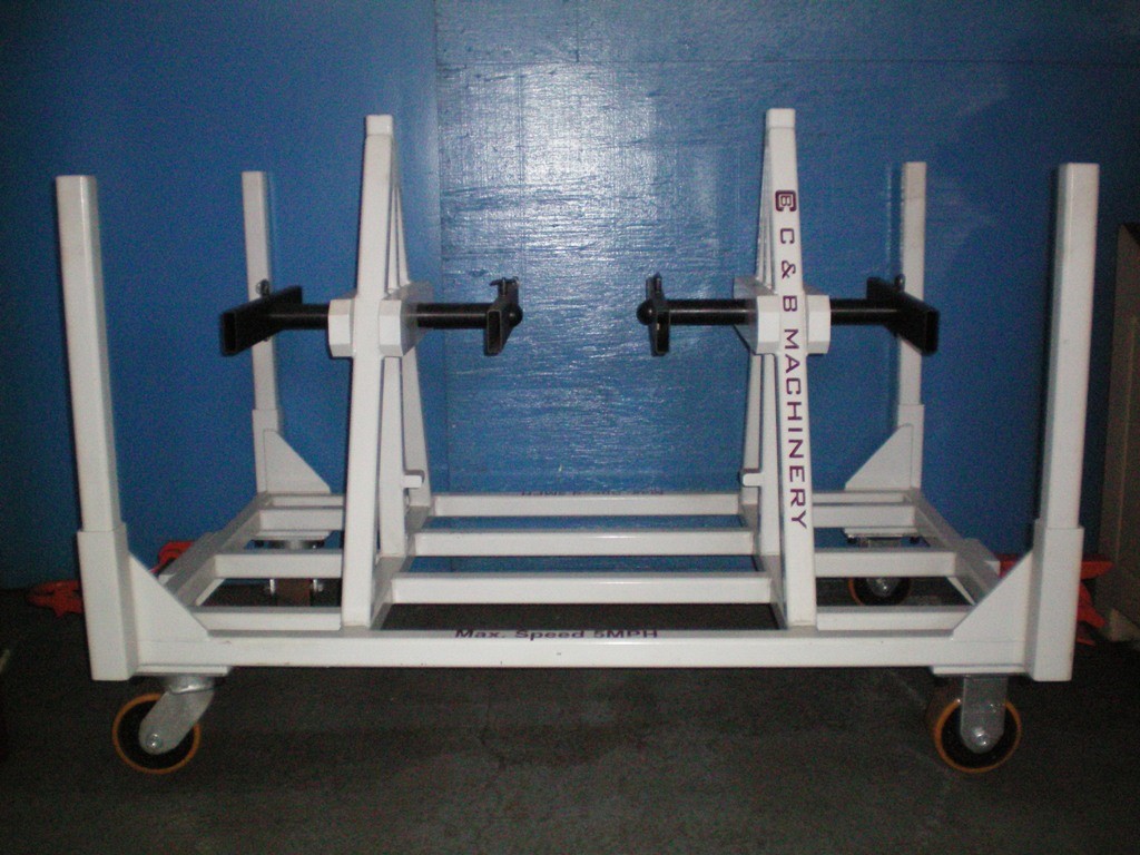 Wheel Storage Cart | C&B Machinery